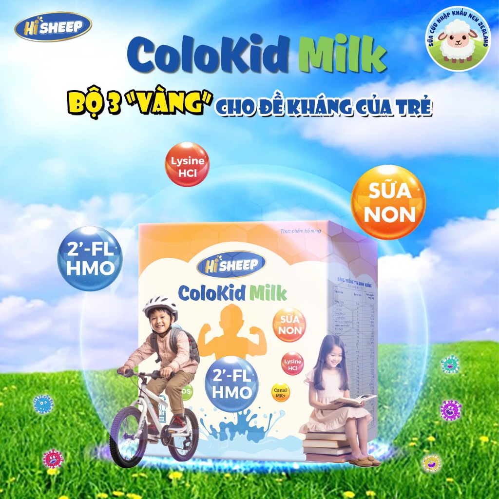 Sữa Cừu Hisheep Colokid Nhập Khẩu New Zealand Hỗ Trợ Tăng Sức Đề Kháng ...