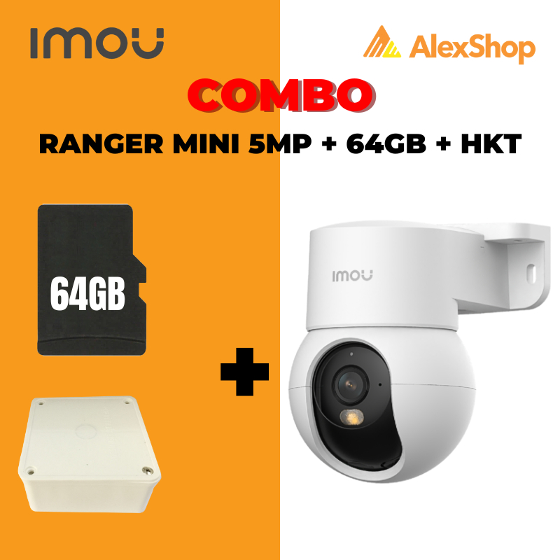 [COMBO-5M] Camera Imou Ranger Mini 5MP + Thẻ nhớ 64GB + Hộp Kĩ Thuật ...