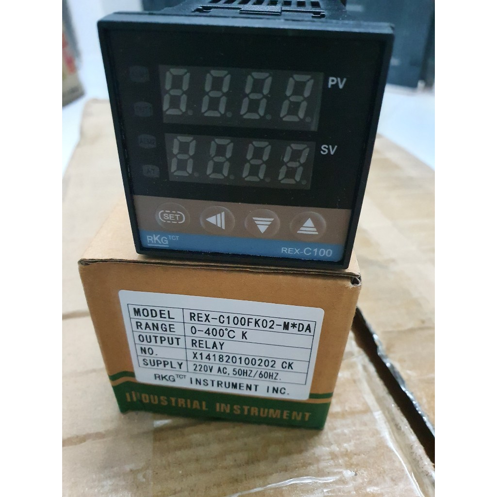 Đồng hồ nhiệt độ REX C100 đầu ra RELAY/SSR | Shopee Việt Nam