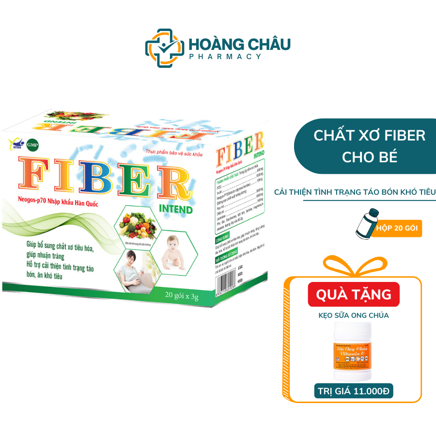 Gói Bổ Sung Chất Xơ Cho Bé FIBER INTEND - Cải Thiện Tình Trạng Táo Bón ...