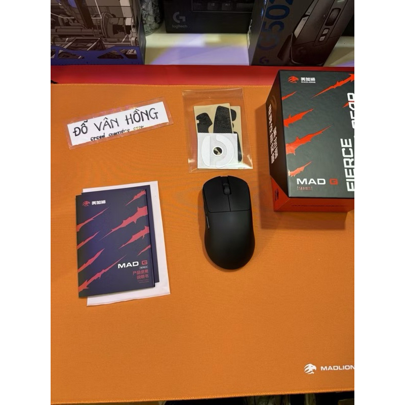 Chuột không dây FFG MAD G | MADG MAX | PAW3395 | 8K Polling Rate ...