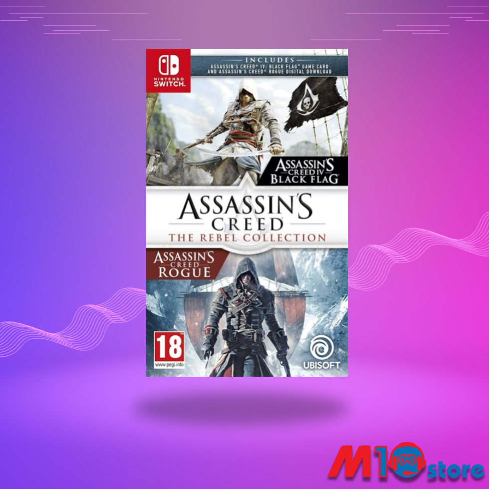 Băng Game Nintendo Switch Assasin Creed The Rebel Collection | Shopee ...