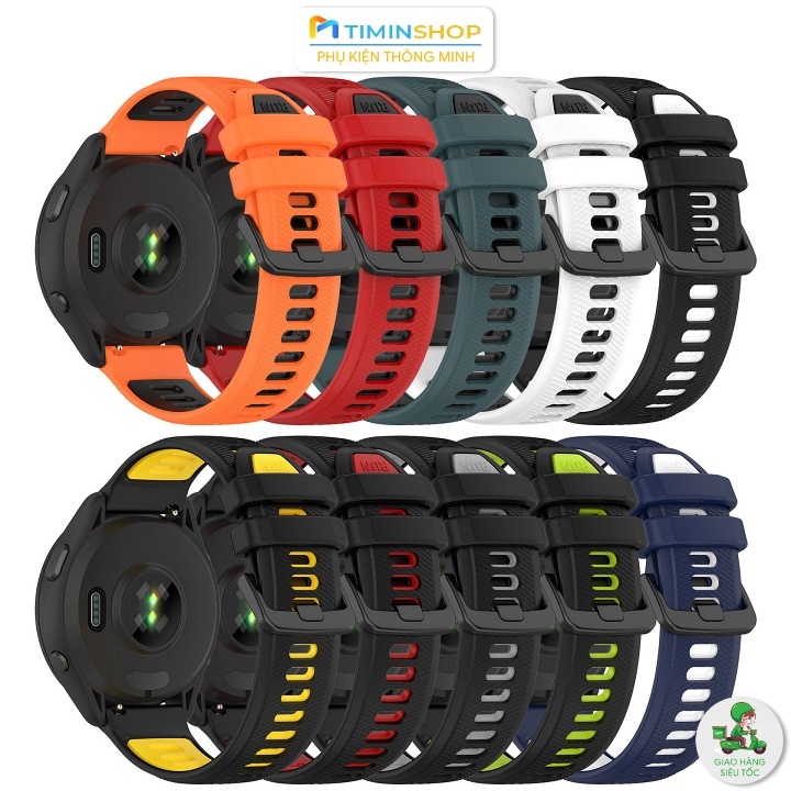 Dây Garmin Forerunner 165/ 265/ 265S/ 255/ 255S/ 245/ 645/ Vivomove ...