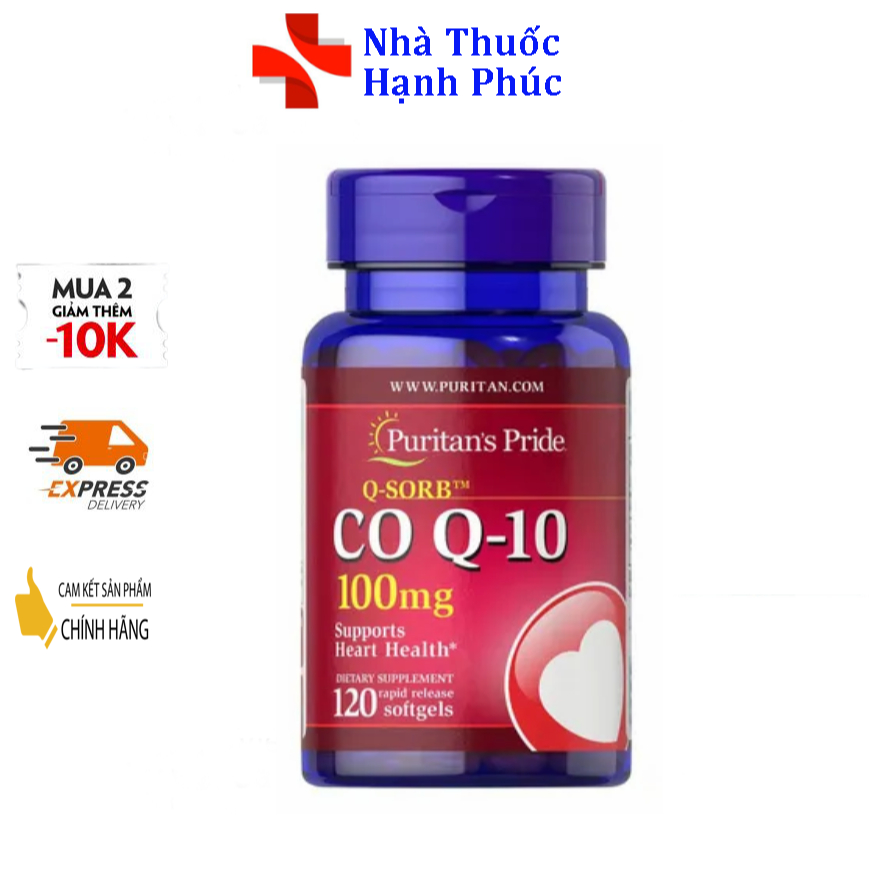 Viên uống bổ tim Coenzym Q10 của Puritan's Pride - CO Q10 100mg ...