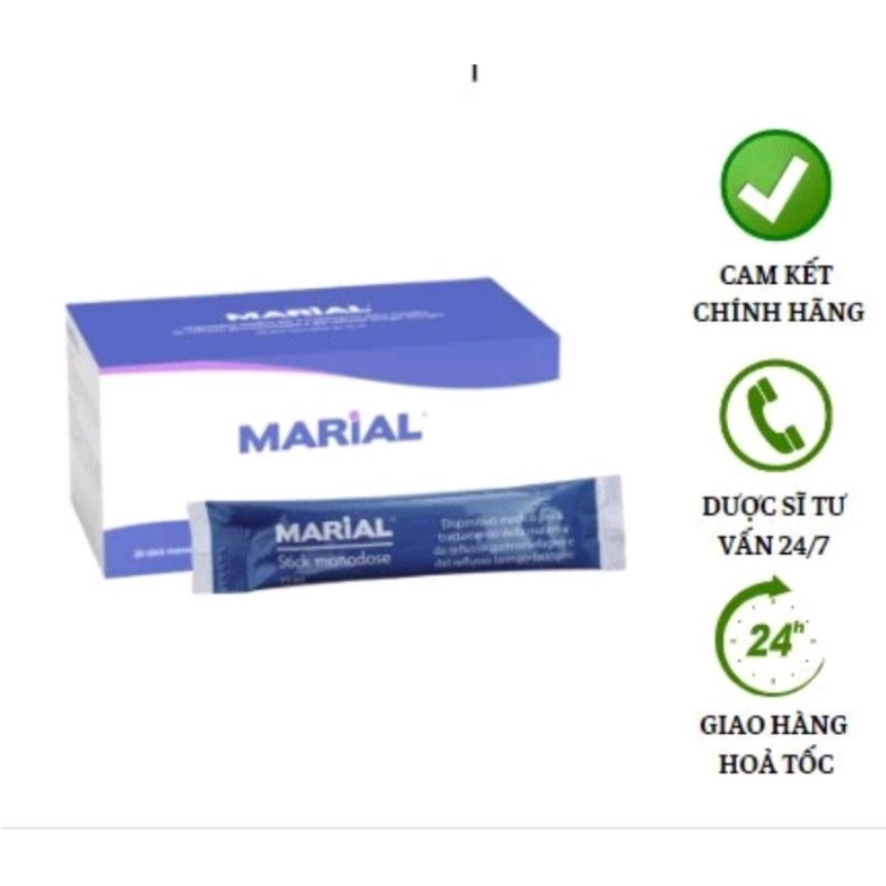 Marial Gel- Chống trào ngược dạ dày thực quản, họng thanh quản, bảo vệ ...