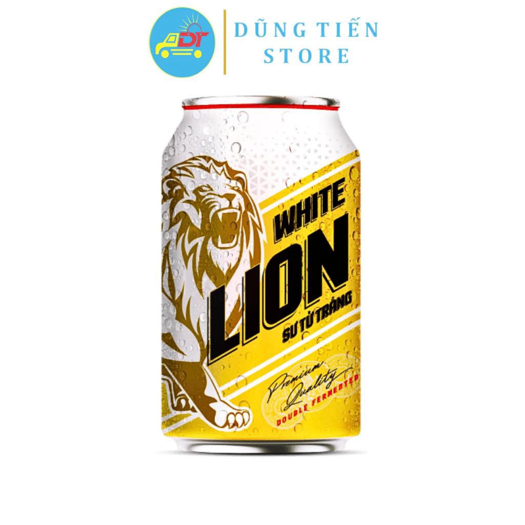Bia Sư Tử Trắng White Lion 24lon x 330ml | Shopee Việt Nam