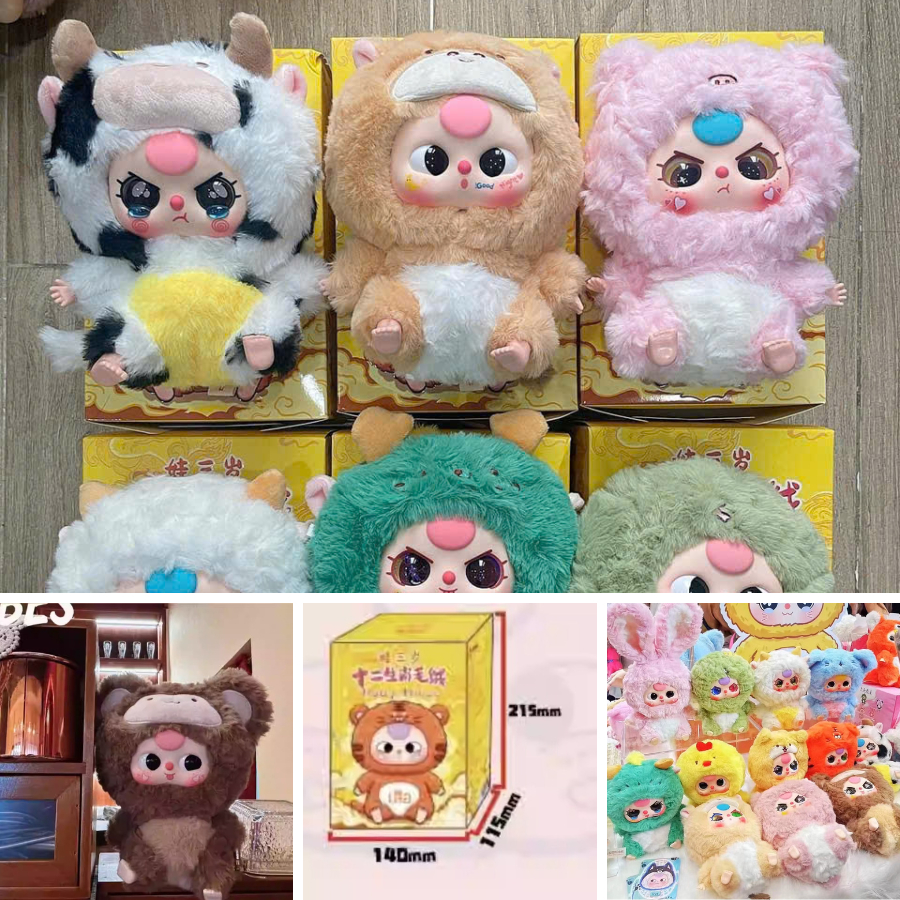 Mô hình baby three 12 zodiac - Baby three 12 zodiac new product - Decor ...