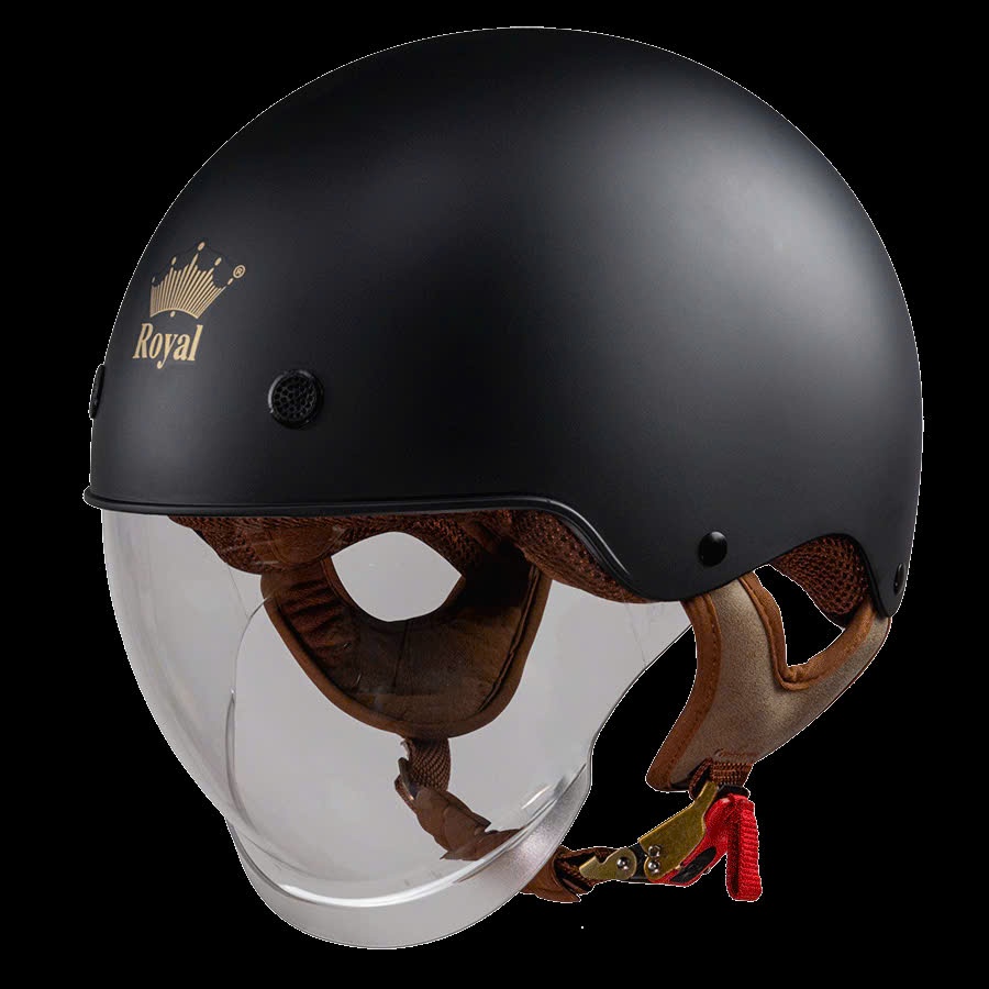 Mũ bảo hiểm nửa đầu Royal M239 kính âm size M L XL XXL cho nam và nữ đi ...