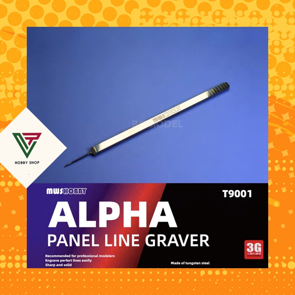 Dụng Cụ Tạo Lằn Chìm Mô Hình Cao Cấp - Chisel Alpha Panel Line Graver ...