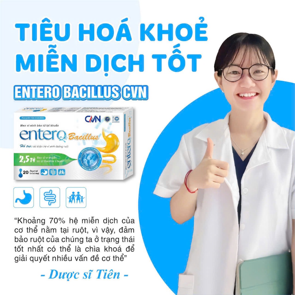 Men Vi Sinh ENTERO BACILLUS | Shopee Việt Nam