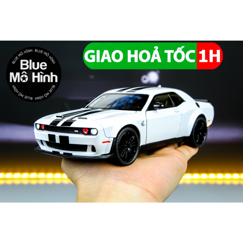 Xe mô hình Dodge Challenger SRT Hellcat 1:24 | Shopee Việt Nam