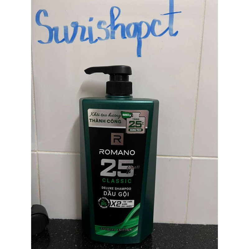 Dầu gội , Tắm gội 2 trong 1 Romano 815G | Shopee Việt Nam