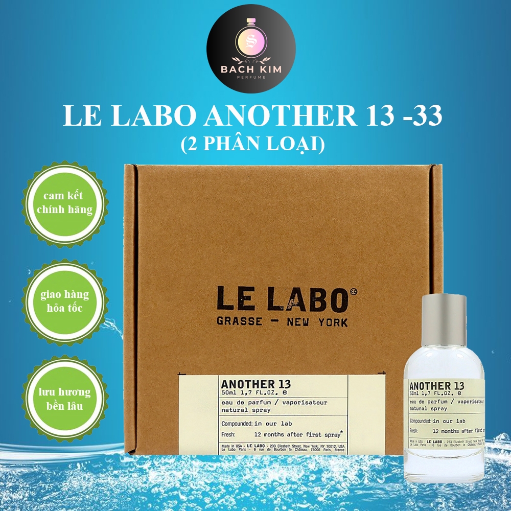 Nước Hoa Unisex LE LABO 13 - 33 - 50ml | Shopee Việt Nam