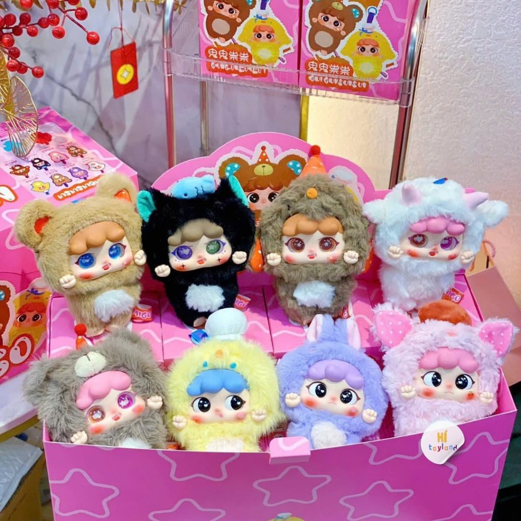 Hộp Mô hình Blind box Baby three Migo Gấu bông - Tùy Mẫu Bao Bì Tự Chọn ...