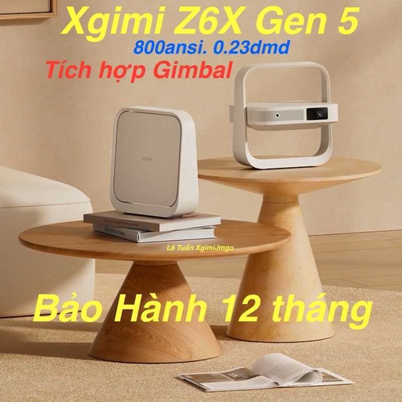 Máy Chiếu Xgimi Z6X Gen 5. Chân máy tích hợp Bảo Hành 12 tháng. 800ansi Dmd 0.23 Setting Tiếng ...