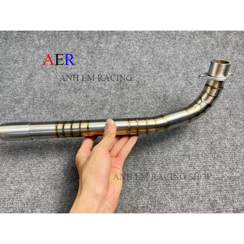 Cổ Pô Inox 304 SIZE 27-32MM Mối Hàn TíCH SÂU Cực Đẹp Dream, Wave, Fu ...