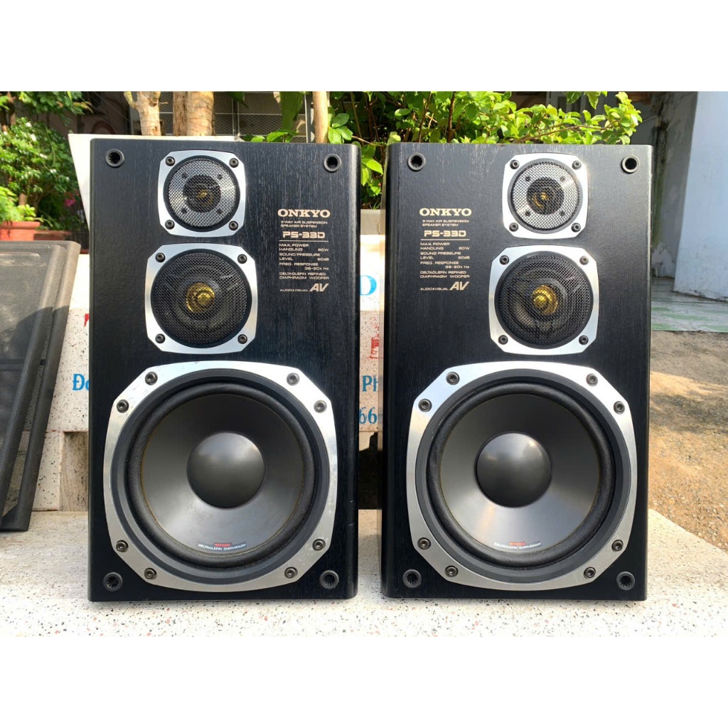 Bán Cặp Loa Nghe Nhạc Onkyo PS - 33D đẹp keng hát cực hay hàng bãi nhật về | Shopee Việt Nam