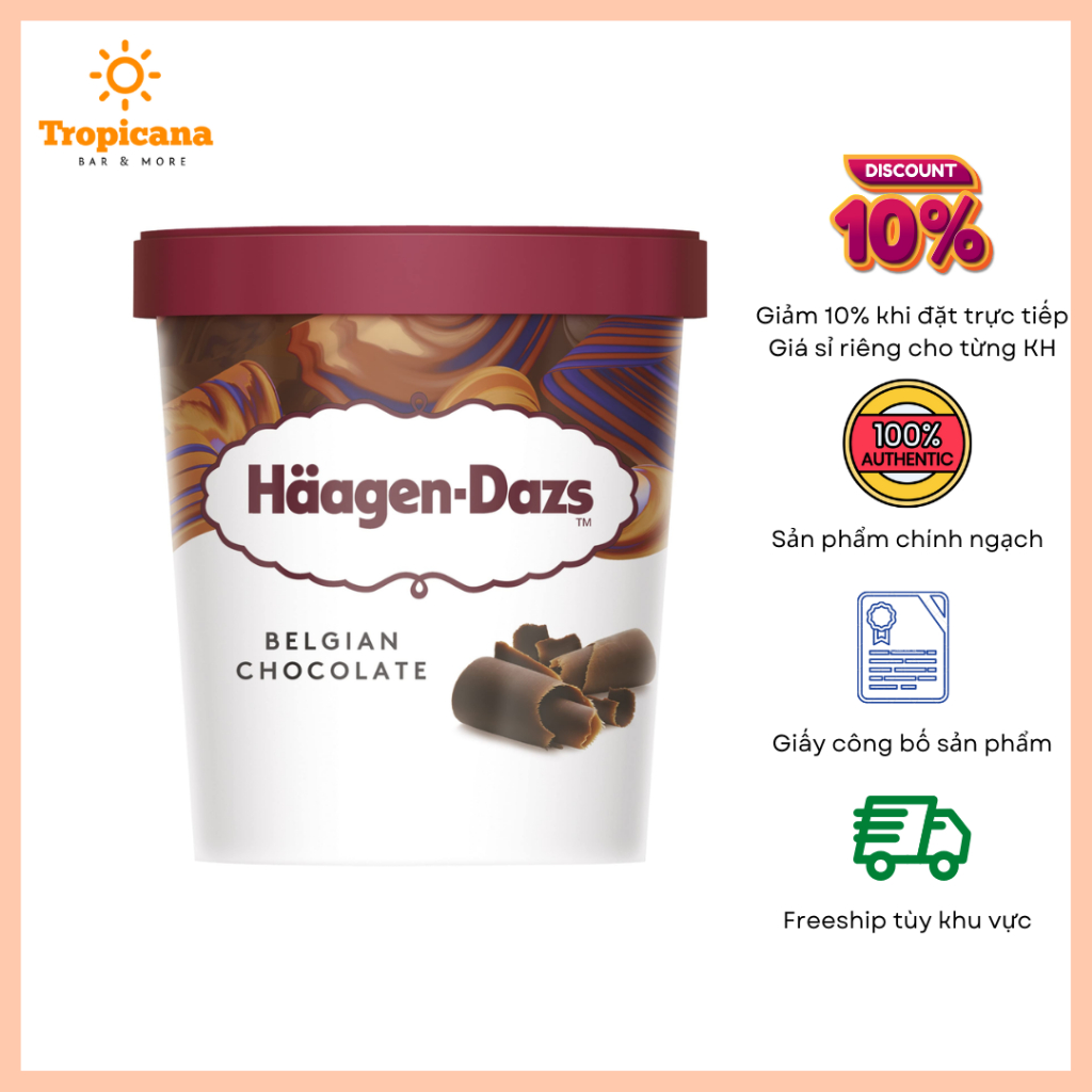 Haagen dazs - Giá Tốt, Miễn Phí Vận Chuyển, Đủ Loại | Shopee Việt Nam