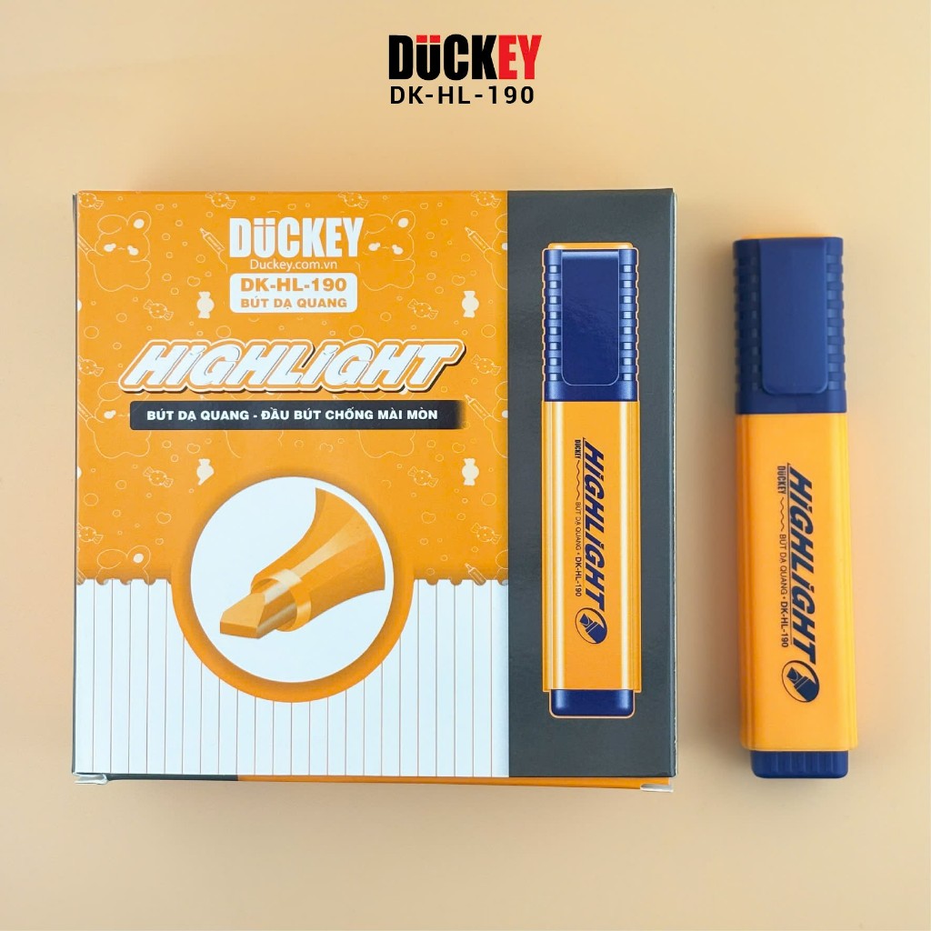 Bút nhớ - Bút Highlight DK-HL-190 thương hiệu Duckey Việt Nam | Shopee ...