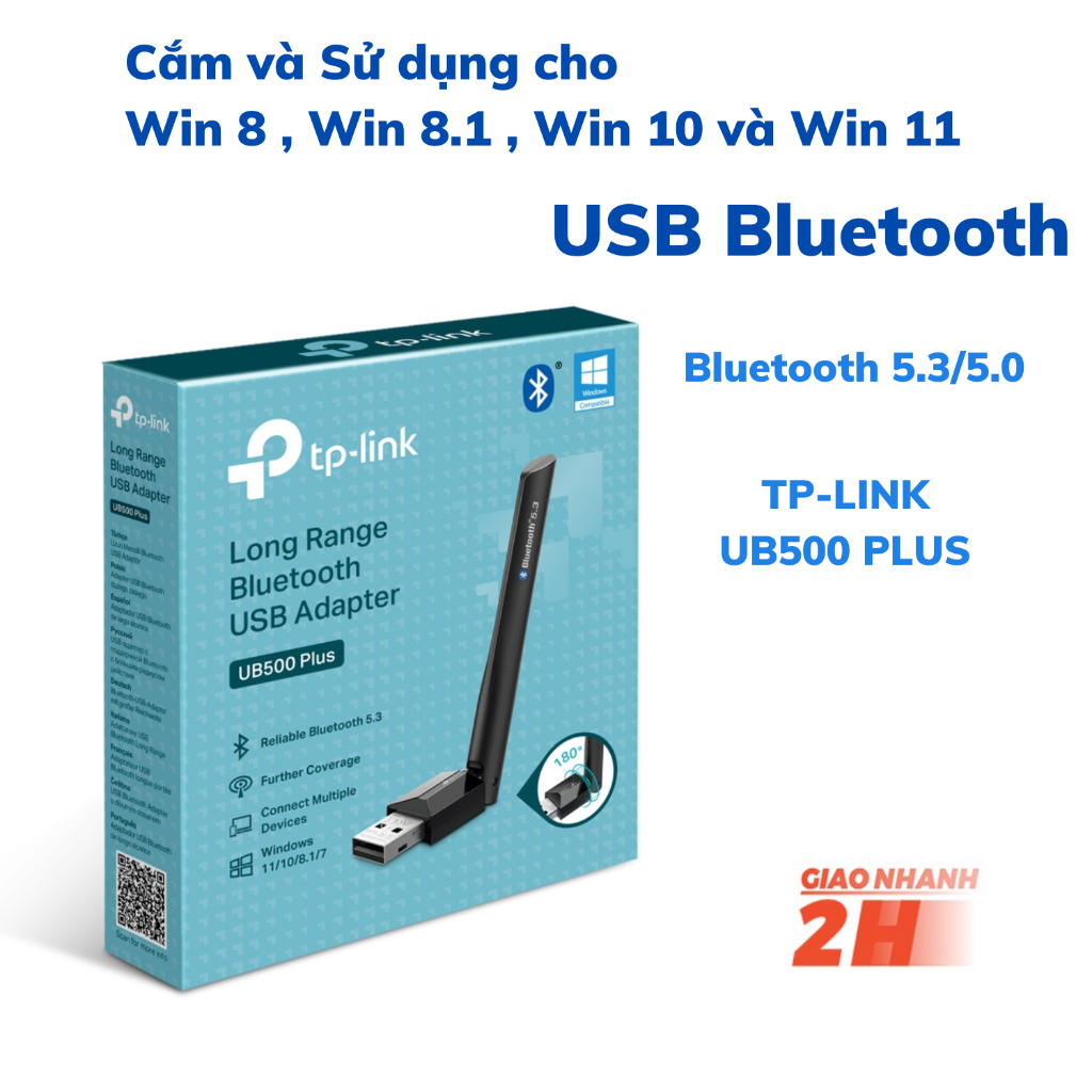 Usb bluetooth TP-Link 5.3 UB500 / UB500 Plus - Bộ chuyển đổi bluetooth ...