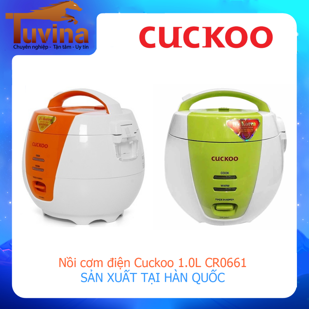 Nồi cơm điện Cuckoo 1 lít CR-0661 - SẢN XUẤT HÀN QUỐC - Hàng chính hãng ...