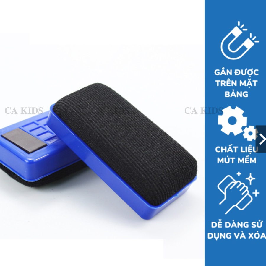 Lau bảng nam châm - Lau bảng từ dán tường - Miếng lau bảng hít bảng từ ...