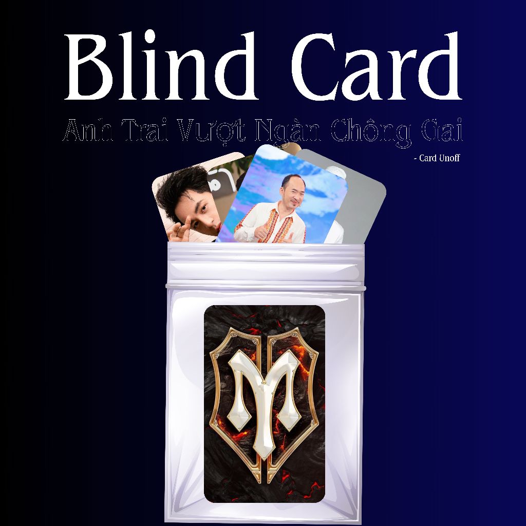 Túi mù 4 card bo góc Anh Trai Anh Trai Vượt Ngàn Chông Gai TooYoo ...