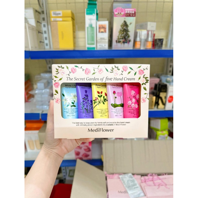 𝐒𝐞𝐭 𝟓 𝐭𝐮𝐲́𝐩 𝐊𝐞𝐦 𝐝𝐮̛𝐨̛̃𝐧𝐠 𝐭𝐚𝐲 𝐌𝐞𝐝𝐢 𝐅𝐥𝐨𝐰𝐞𝐫 kèm túi hãng | Shopee Việt Nam