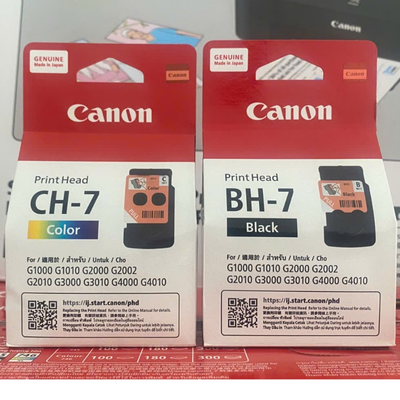 Đầu phun máy in Canon G1000/G1010/G2000/G2010/G3000/G3010.v.v. chính ...