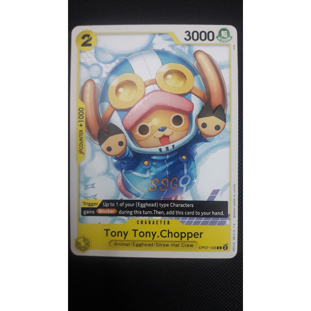 [TNTB] Thẻ bài One Piece TCG OP07-103 - Tony Tony.Chopper - Character - Common | Shopee Việt Nam