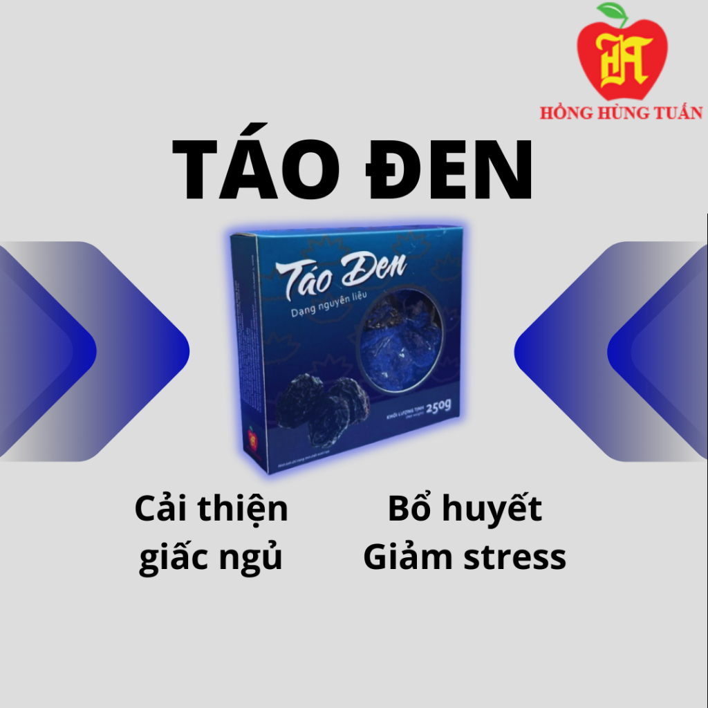 [TÁO NGON] Táo đen Hồng Hùng Tuấn - Giúp ngủ ngon hơn, giảm stress, an ...