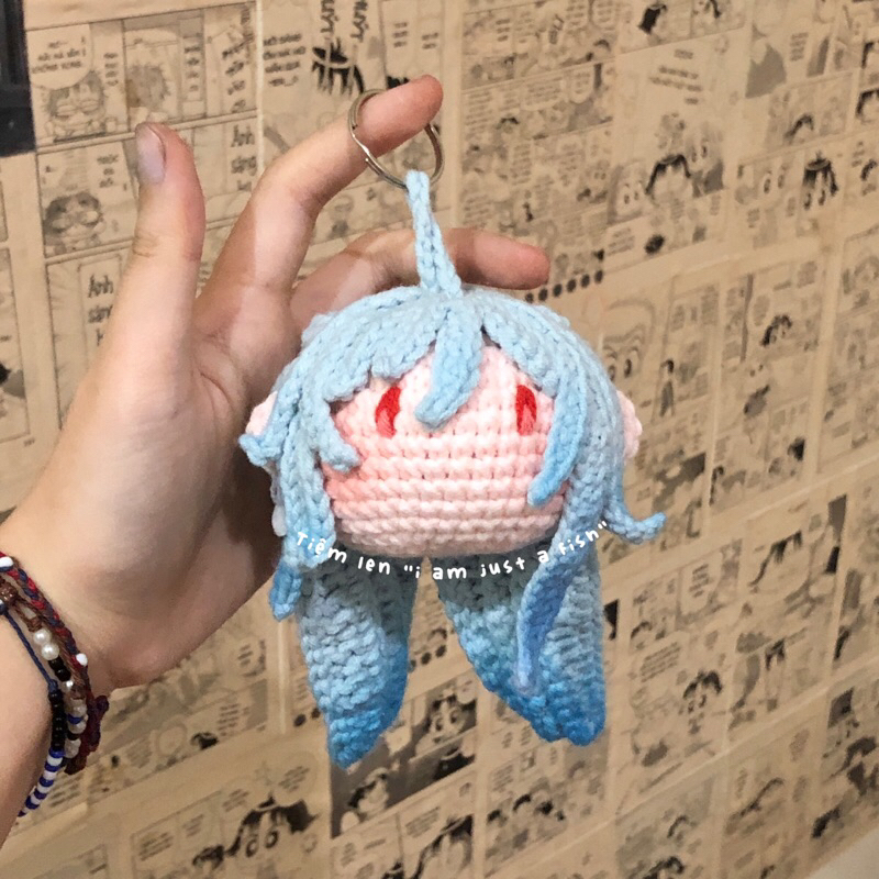 [JINGLIU - HONKAI: STAR RAIL] Handmade Crochet - Móc khoá len Jingliu ...