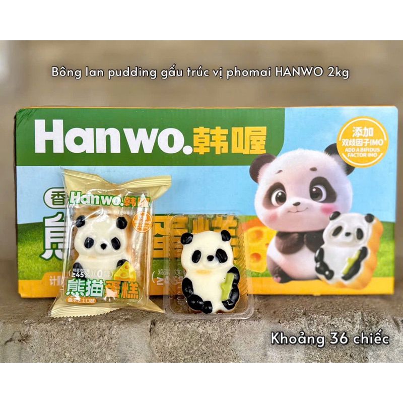 Bánh sữa A1 Panda Pudding cake không đường | Shopee Việt Nam