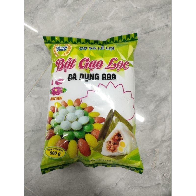 Bột gạo lọc Aaa 500g ( Không làm được bánh bò dạng hạt to) | Shopee Việt Nam