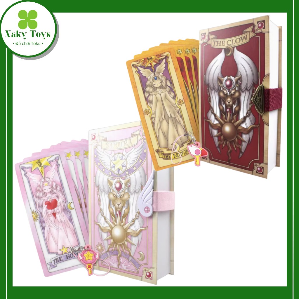 [Có sẵn][NEW] Hộp thẻ bài Clow Sakura - Chính hãng Donald tặng kèm móc ...
