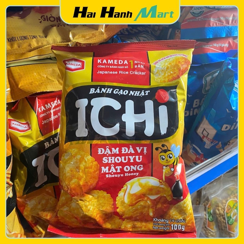 [SIÊU SALE] BÁNH GẠO NHẬT ICHI – GIÒN NGON CHUẨN VỊ NHẬT BẢN | Shopee Việt Nam
