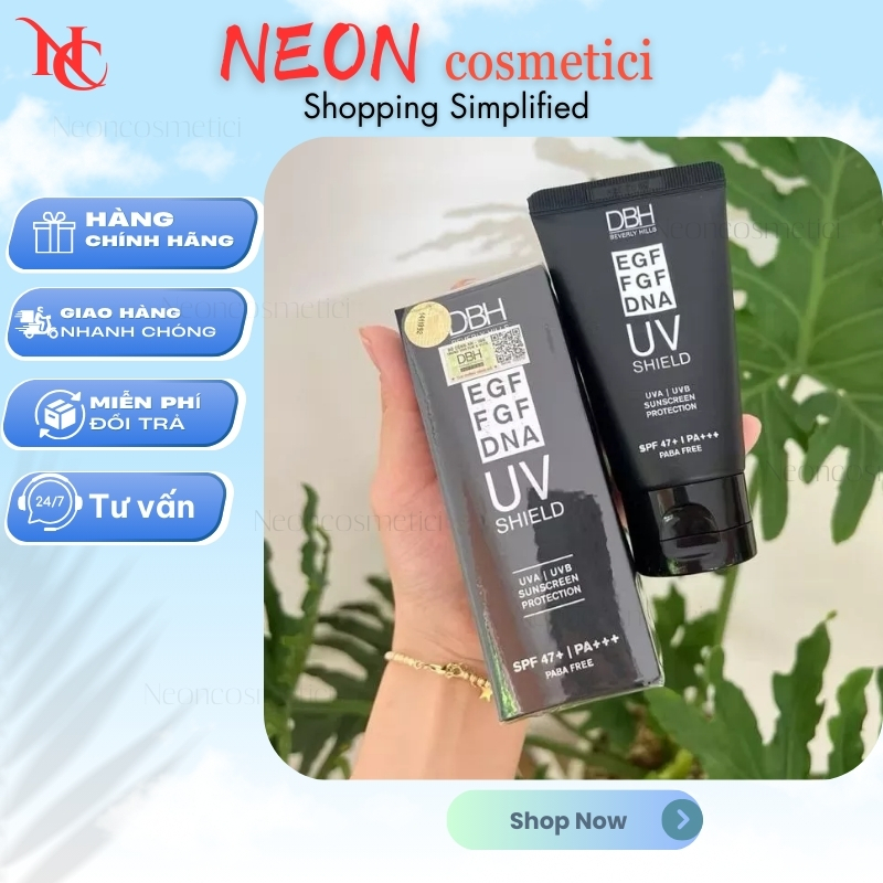 [CHÍNH HÃNG CÓ TEM VÀNG] Kem chống nắng DBH 60ml Fullbox - Bản Mỹ chứa ...