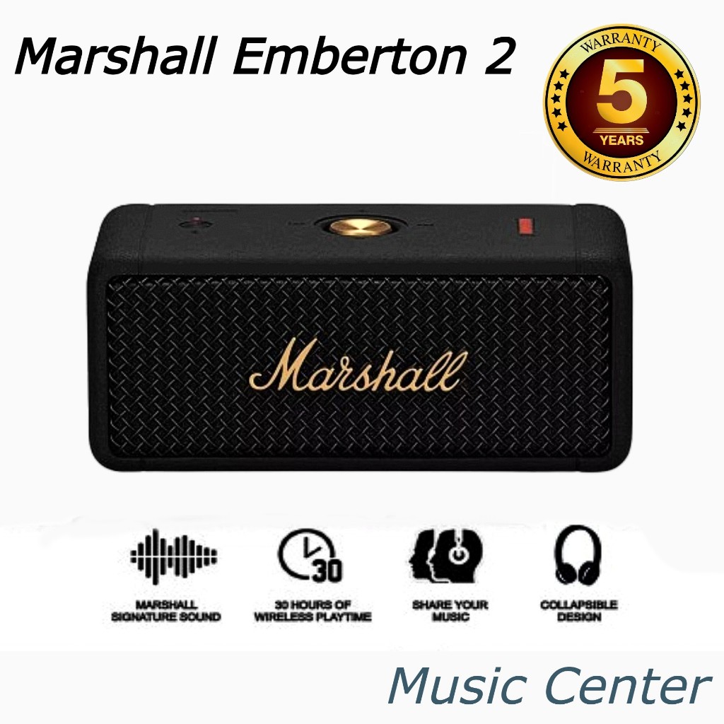 Bluetooth EMBERTON II Portable - Pin đến 30h - Bảo Hành Chính Hãng ASH ...