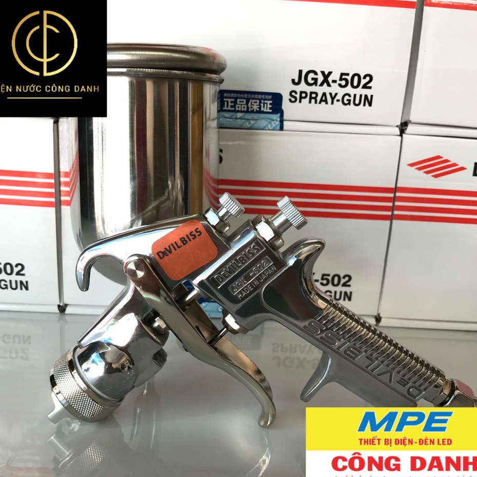 Súng phun sơn JGX-502 Devilbiss công nghệ Nhật Bản- BÉC 1.3 CHÍNH HÃNG JAPAN | Shopee Việt Nam