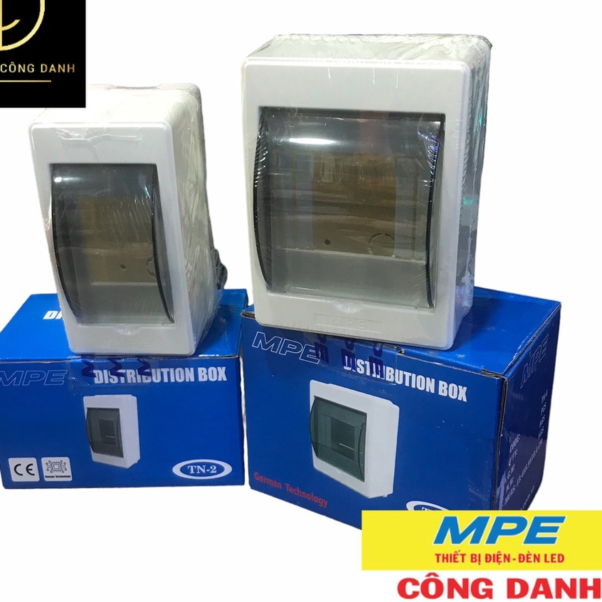 TỦ ĐIỆN NHỰA LẮP NỔI 2 4 ĐƯỜNG MCB MODULE MÔ ĐUN CB APTOMAT ÁT TÔ MÁT ...