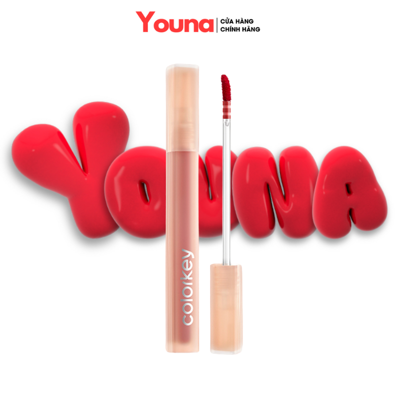 Son COLORKEY Watery Tint Bền Màu Lâu Trôi, Không Dính Cốc, Siêu Mịn Môi ...