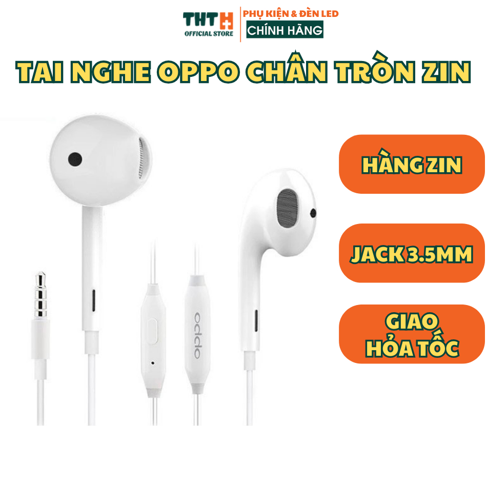 Tai Nghe có dây OPPO F3,F5,F7,F9,F11,R11,R15 Chính Hãng jack 3.5 mm ...