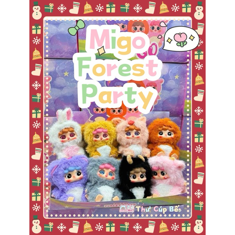 [CHÍNH HÃNG] Blindbox Migo Forest Party - Hộp Mù Migo Rừng V5 phiên bản ...
