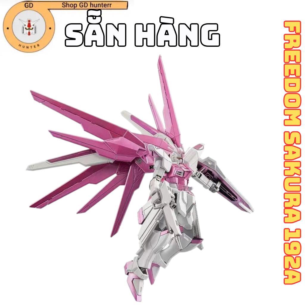 [CÓ SẴN] Mô hình lắp ráp Freedom Sakura 192A, 1/144 HG (Tặng base và ...