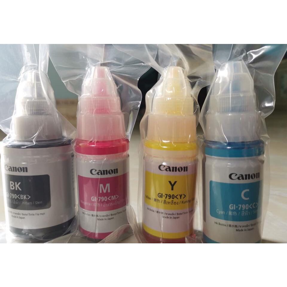 Mực in Canon G1010,G2010,G3010,G1000,2000,G3000.v.v. mã GL-790 | Shopee ...
