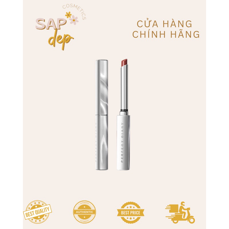 Son kem Perfect Diary mềm mịn mướt môi nội địa Trung chất lượng cao màu ...