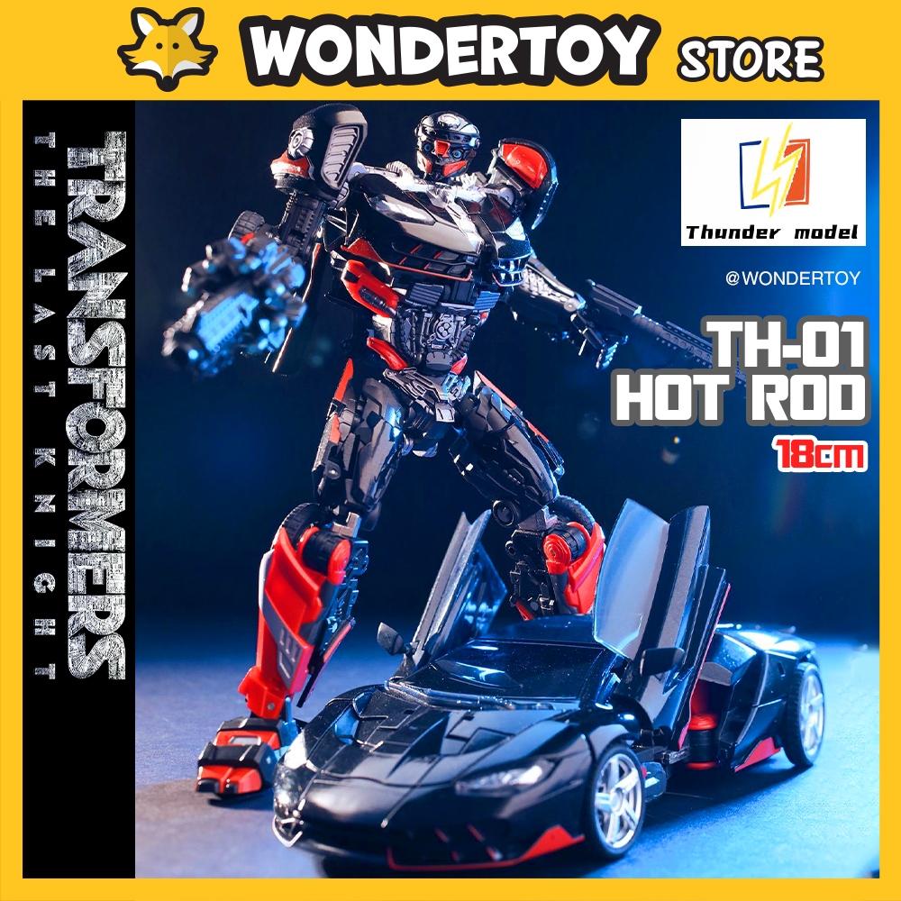 Mô Hình Hãng ThunderModel Hot Rod TH-01 Transformers TLK Robot Biến Hình Siêu Xe Lamborghini ...