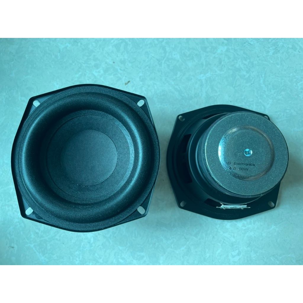 Loa Bass sub 5.25 inch 4OHM 50w gân mút xốp đường kính mặt 135mm - giá 1 loa | Shopee Việt Nam