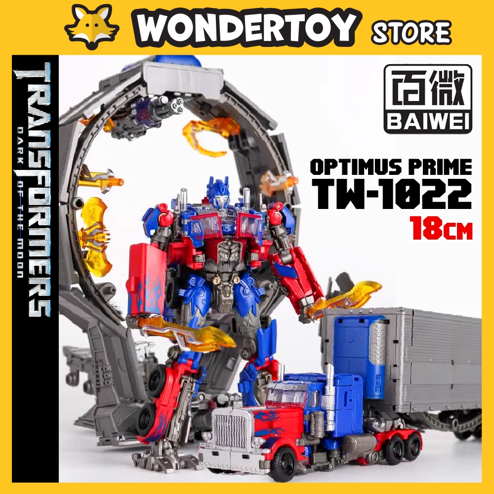 Mô hình Baiwei Jetwing TW-1122 + Optimus Prime TW-1022 TF ROTF Robot ...