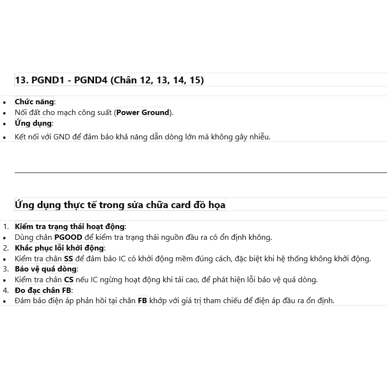 File .RAR chi tiết chức năng các chân của GS9216 GS9219 ic trên bo mạch ...